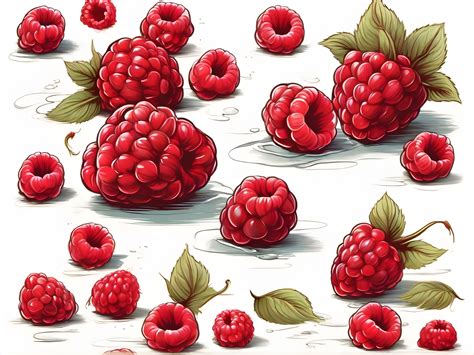 Ripe Raspberry Graphic By A I Illustration And Graphics · Creative Fabrica