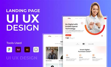 Do Responsive Landing Page Ui Design In Figma Web Ui Ux Design By