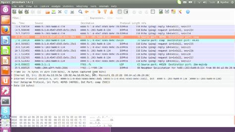 Traffic Capture In Wireshark Showing The Packet Analysis Download