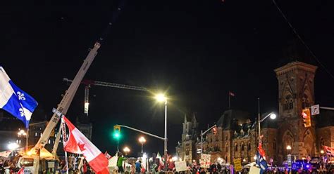 Ottawa Declares State Of Emergency As Police Crack Down On Truckers