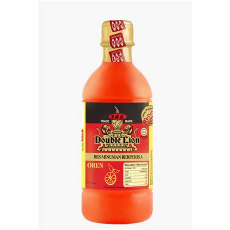 Kordial Sirap Cordials Cap Double Lion 495ml Shopee Malaysia
