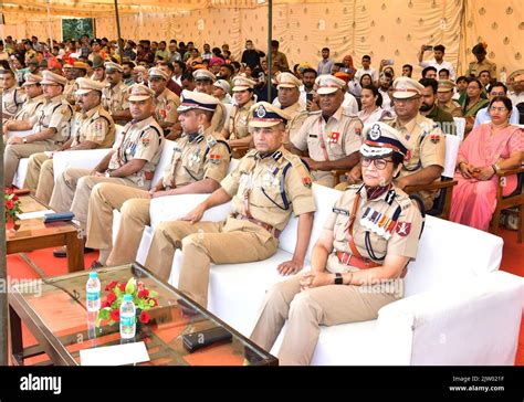 Jaipur India September 2 2022 Police Personnel During Convocation