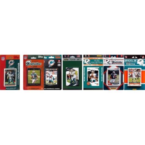 Candicollectables Dolphins713ts Nfl Miami Dolphins 7 Different Licensed