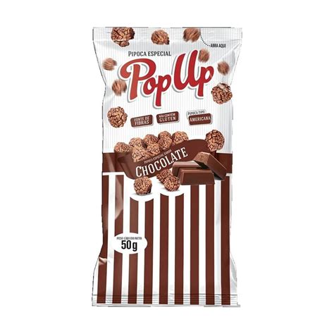 Pipoca Pop Up Chocolate 50gr Farmagora