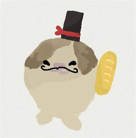 Oui Oui Baugette Cute French Cat French Cats Pop Cat French Cartoons