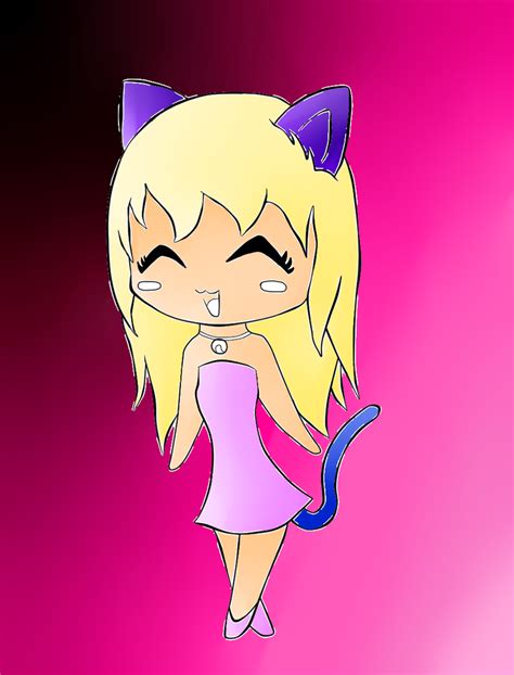 Chibi Kitty Cat Girl By Galaco Pichu On Deviantart
