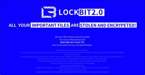 Ransomware Gangs Use Lockbits Fame To Intimidate Victims In Latest Attacks Redpacket Security