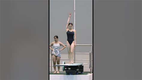 다이빙 최고 비주얼 전예진 싱크로다이빙3m Youtube