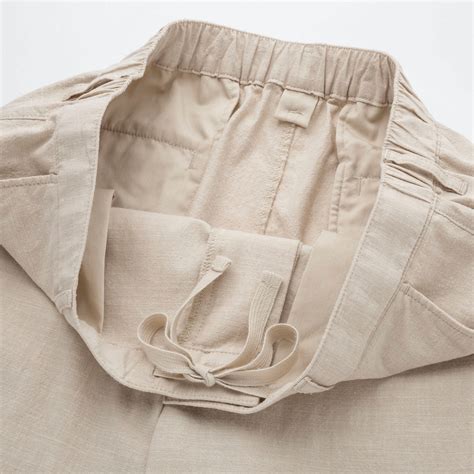 Men Cotton Linen Relaxed Pants Uniqlo Us