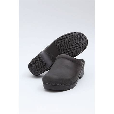 Dansko Sonja Oiled Leather Open Back Clogs