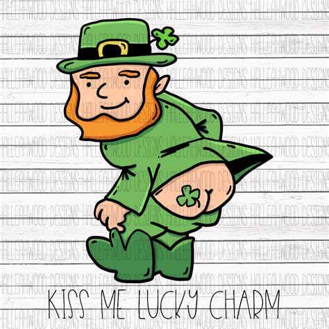 Nsfw St Patricks Day Mooning Leprechaun Halleahwood