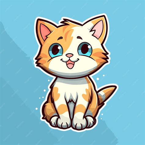 Premium Ai Image Cute Cat Artwork Illustration Ready For Print