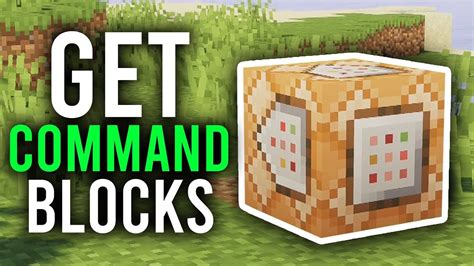 How To Get Command Block In Minecraft Easy Minecraft Command Block