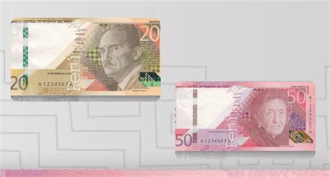 Billetes de S 20 y S 50 Banco Central de Reserva emite con nuevos diseños