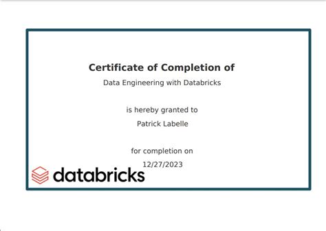 Completed My First Databricks Academy Course Highly Recommend To Prospective Data Engineers