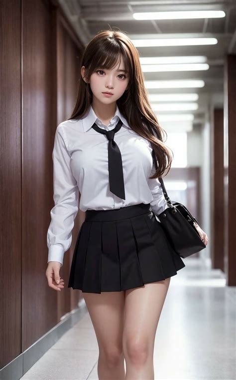 School Skirt Outfits School Girl Outfit Girl Outfits Beautiful Asian Women School Girl Japan