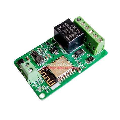 Module ĐiỀu KhiỂn Wifi Relay Esp8266 V12 Vietnicvn