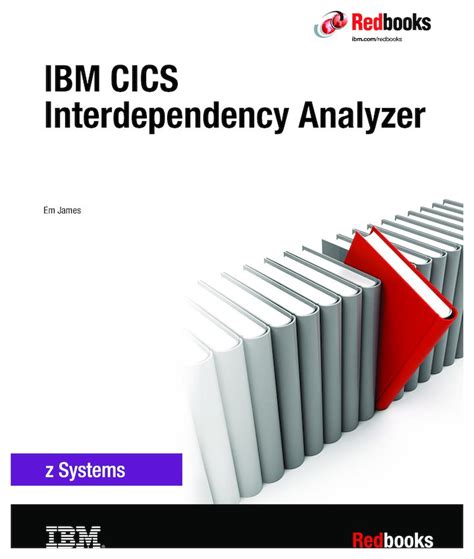 Front Cover Ibm Cics Interdependency Analyzer Book