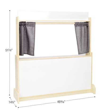 Environments Puppet Theatre With Dry Erase Board Assembled