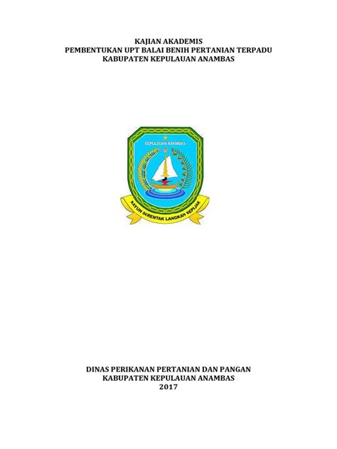Kajian Akademis Upt Bbpt Pdf