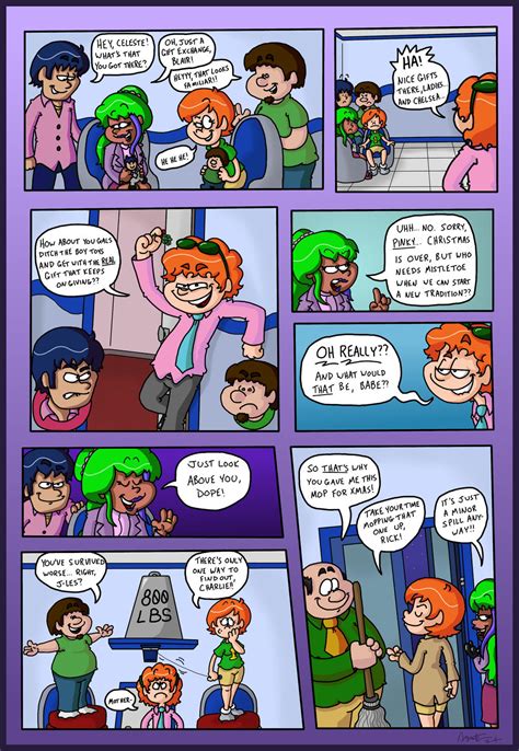Commission Late For The Mistletoe By Agentc 24 On Deviantart