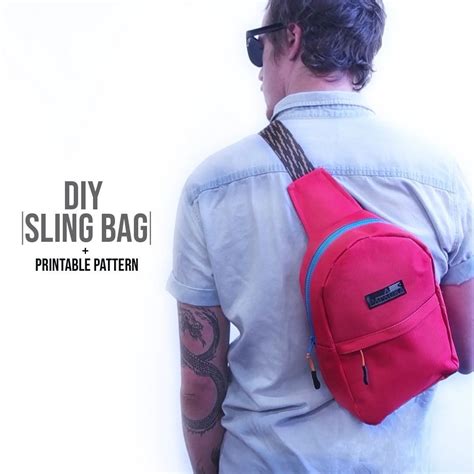 Printable Boho Sling Bag Pattern