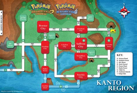 Pokemon Johto Map
