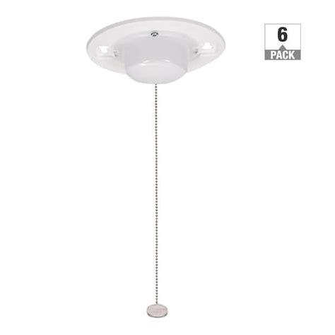 Reviews For Commercial Electric In Closet Light With Pull Chain Utility Light Lampholder LED