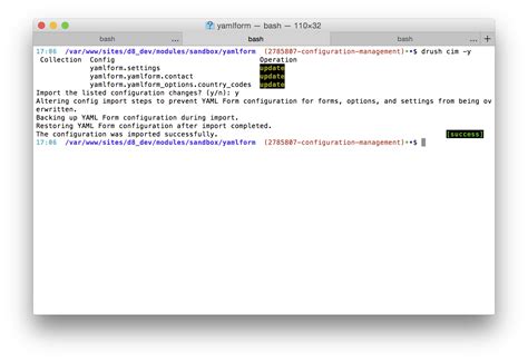 Improve Yaml Form Configuration Management 2785807