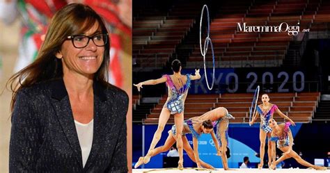 Le Farfalle Della Ritmica Solo Ammonita Lallenatrice Maccarani
