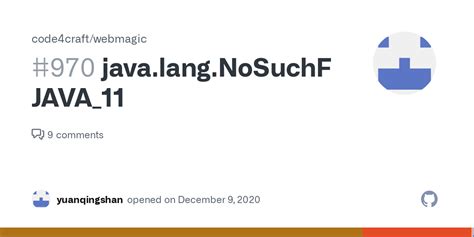 Java Lang NoSuchFieldError JAVA 11 Issue 970 Code4craft Webmagic