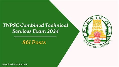 Tnpsc Combined Technical Services Exam Apply For Posts