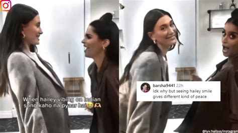 Watch Lilly Singh Hailey Bieber Set Internet Abuzz As They Groove To