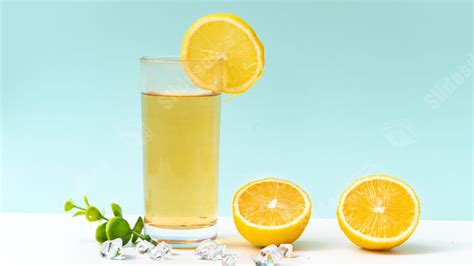 Summer Fruit Juice Drink Cold Leisure Powerpoint Background For Free