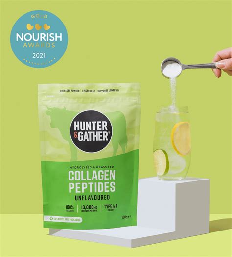 Premium Bovine Collagen Protein Powder Hydrolysed Peptides 400g