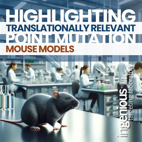 Learn About Point Mutation Mouse Models For Drug Discovery Ingenious