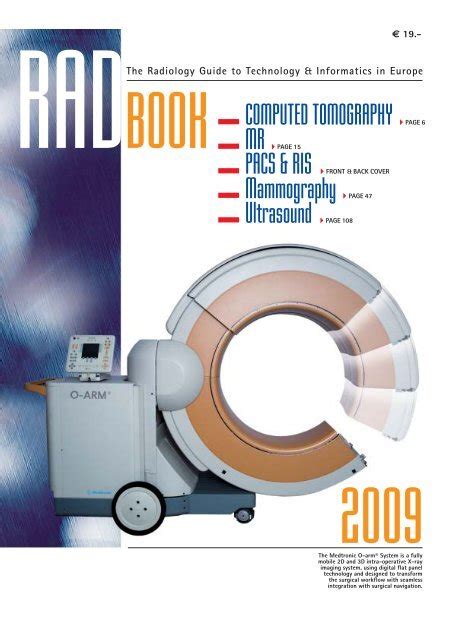 The Radiology Guide To Technology And Informatics In European