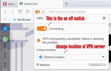 Opera VPN Not Connecting Temporary Fix Daves Computer Tips