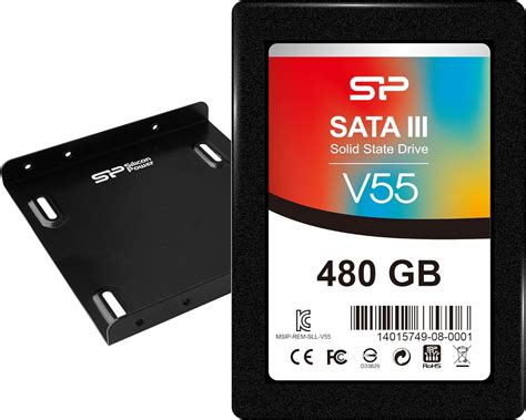 Silicon Power SP480GBSS3V55S25 interne SSD 480GB 6,4 cm schwarz: Amazon ...
