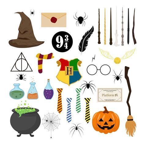 Harry Potter Stickers Vector Art Icons And Graphics For Free Download