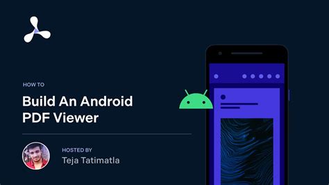 how to build an android pdf viewer youtube