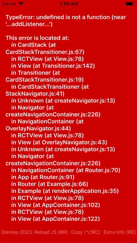 Update React Navigation Dependency To Release Version Issue 2893