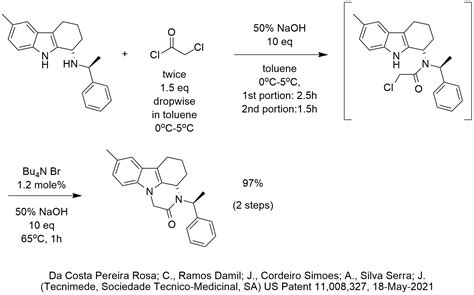 Ptc N Alkylation Of Carbazole Derivative Ptc Organics Inc