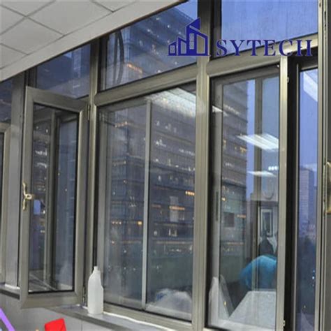 Customized Modern Steel Or Cast Aluminum Frame Casement Glass Swing