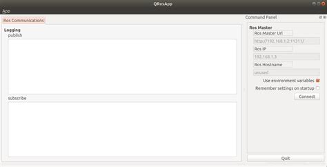 Ubuntu1804下利用qt搭建ros Gui交互界面ubuntu1804 Ros Gui Csdn博客