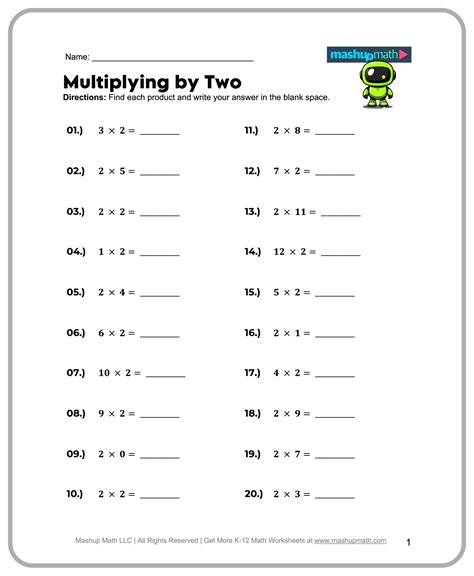 Multiplication Worksheets Grade 2 Free Printable Free Printables