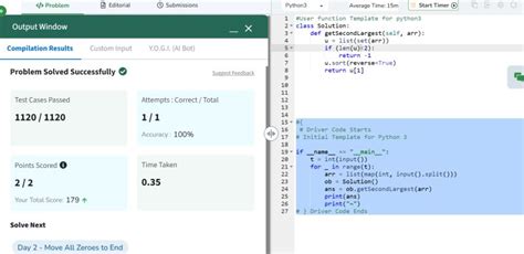 M V Karthik Reddy Cse On Linkedin Gfg160 Geekstreak2024 Dsa Problemsolving Geeksforgeeks