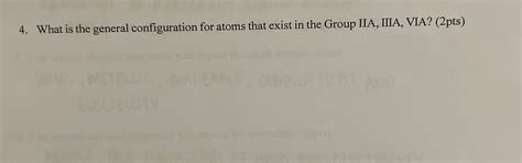 solved what is the general configuration for atoms that
