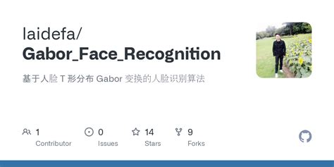 Gaborfacerecognitionpdf基于人脸t型分布gabor变换的人脸识别算法开发文档pdf At Master · Laidefagaborface