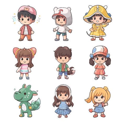 Premium Vector Animation Characters